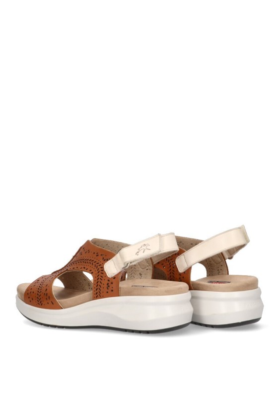 Sandalia de mujer f1481 cuero FLUCHOS | Luna Calzados