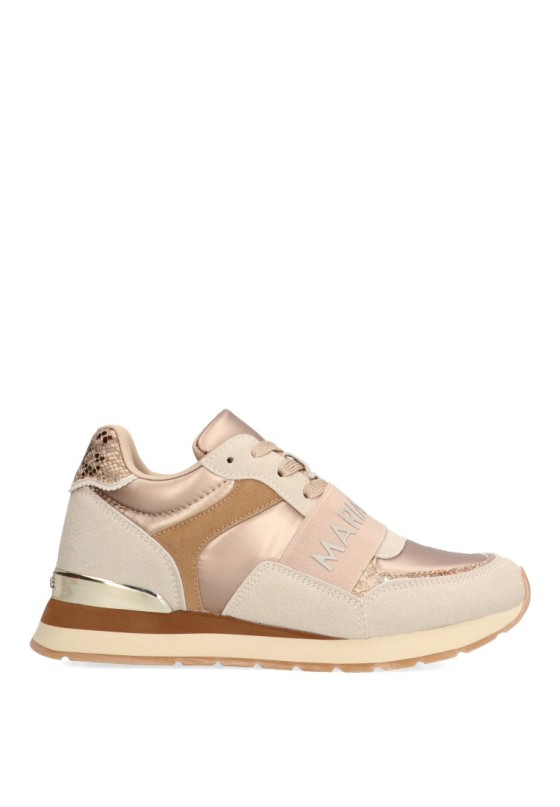 Deportivo de mujer 63452 beige MARIA MARE | Luna Calzados
